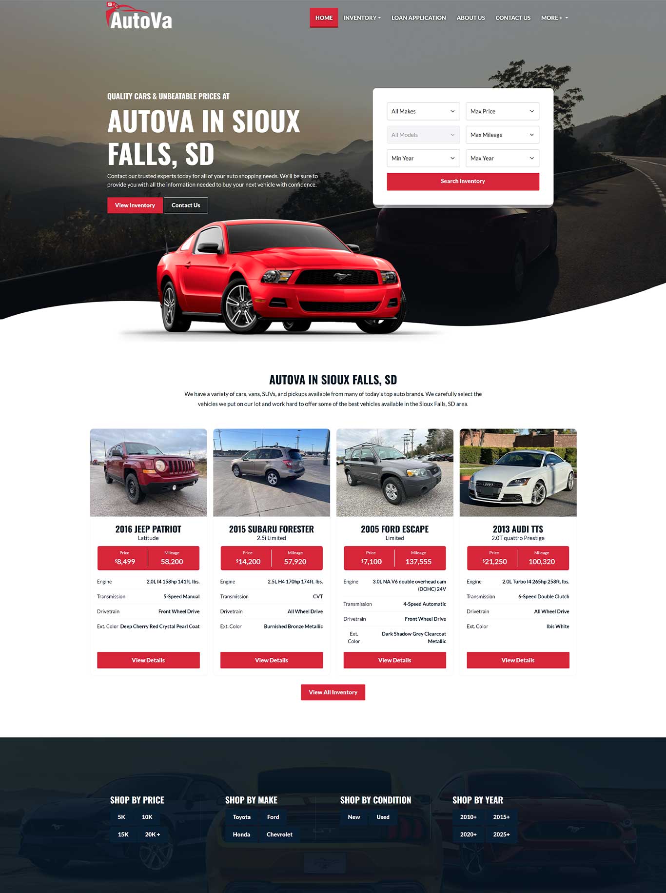 100% Custom Car Dealer Websites for $99 | Carsforsale.com®